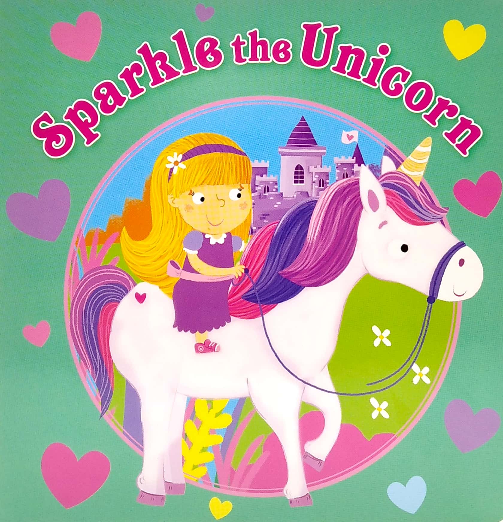 Sparkle the Unicorn- Board Book – Book Mart W.L.L