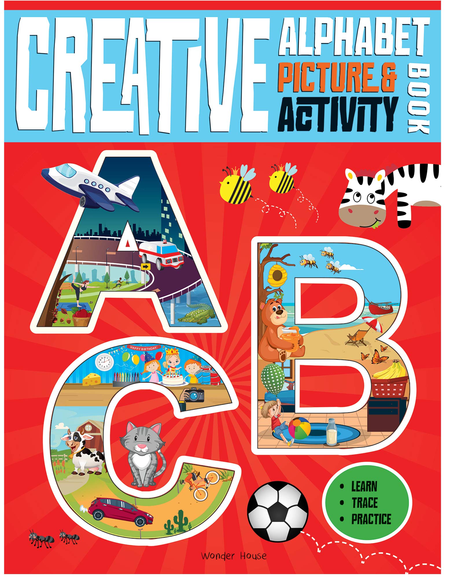 Creative Alphabets Picture and Activity Book – Book Mart W.L.L