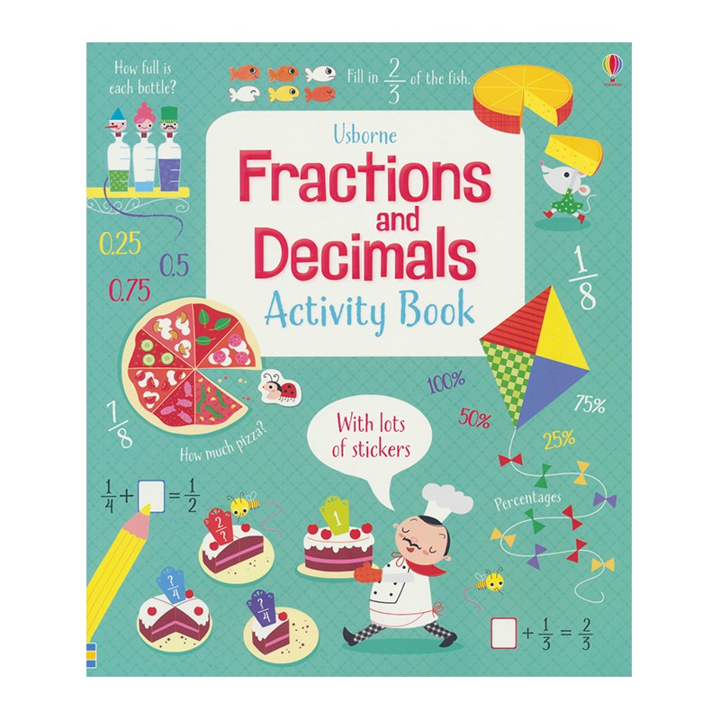 Fractions and Decimals Activity Book (Maths Activity Books) – Book Mart ...