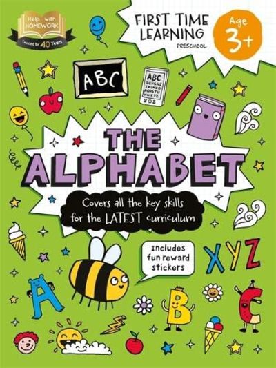 First Time Learning Preschool - The Alphabet: Age 3+ – Book Mart W.L.L