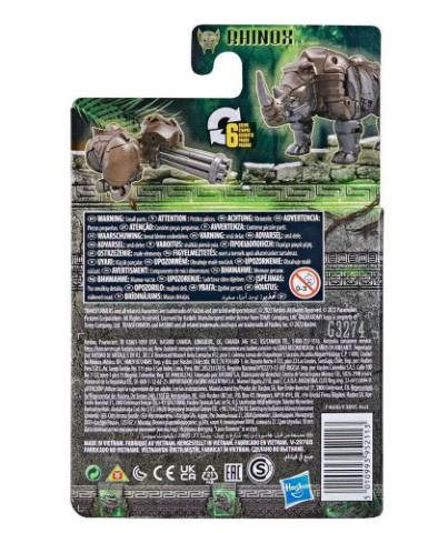 Transformers Rise of the Beasts Battle Masters Action Figure - Rhinox ...