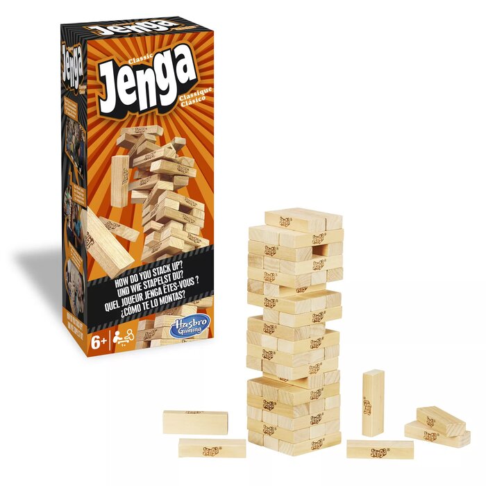 Hasbro Jenga Classic Game — Book Mart W.L.L