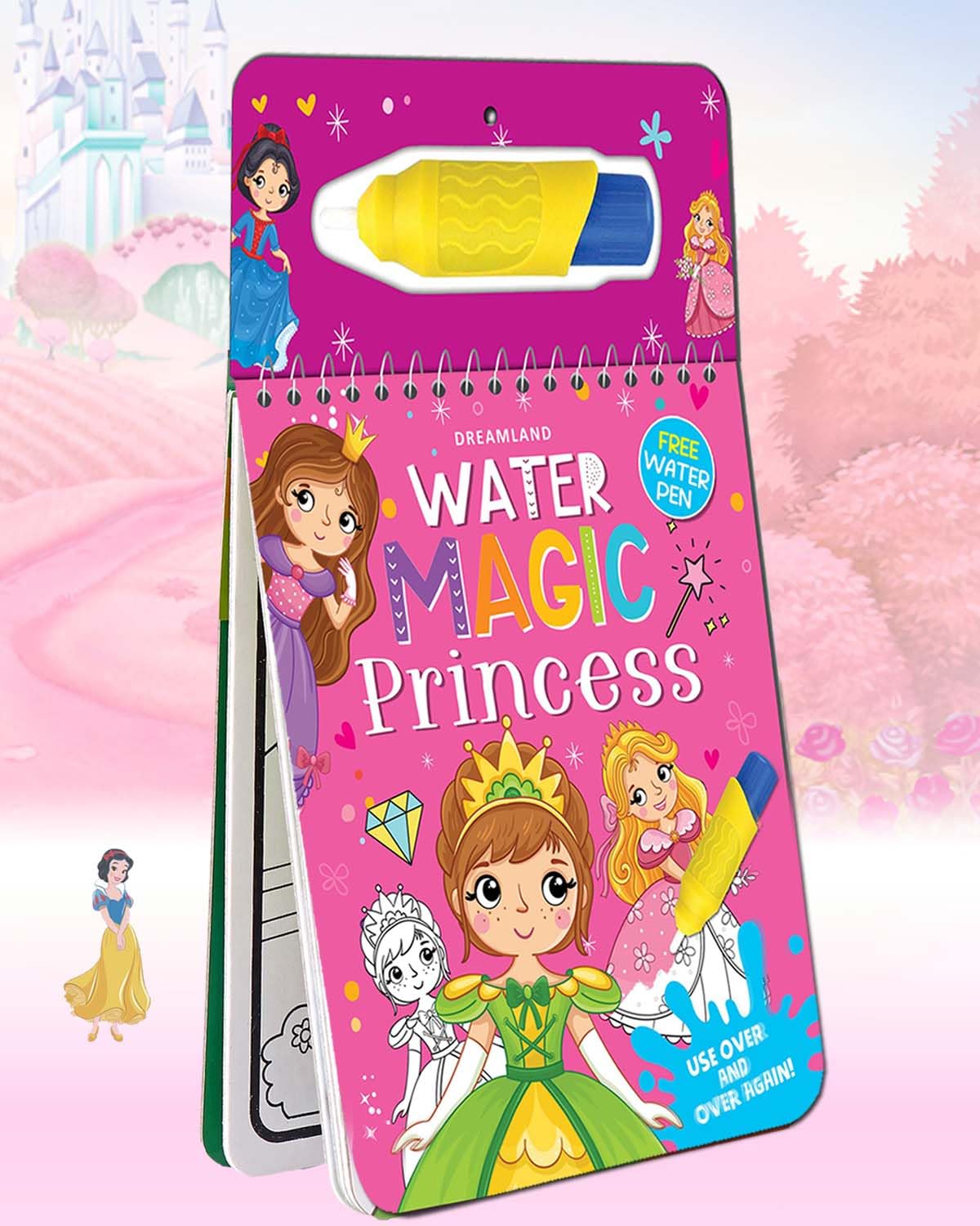 Water Magic Princess- With Water Pen – Book Mart W.L.L