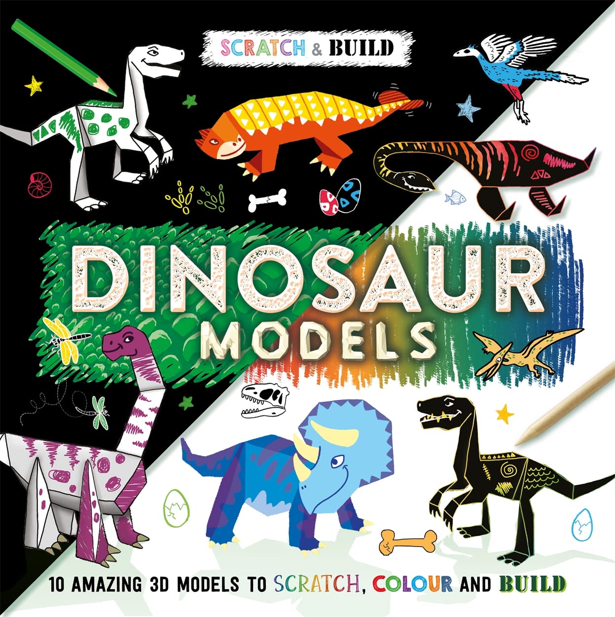 Dinosaur Models (Scratch & Build) – Book Mart W.L.L
