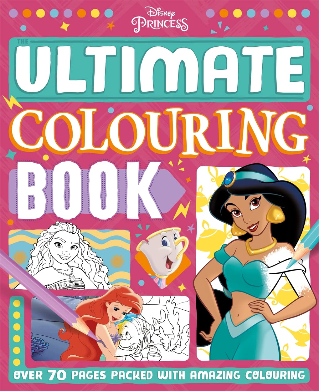 Disney Princess: The Ultimate Colouring Book – Book Mart W.L.L