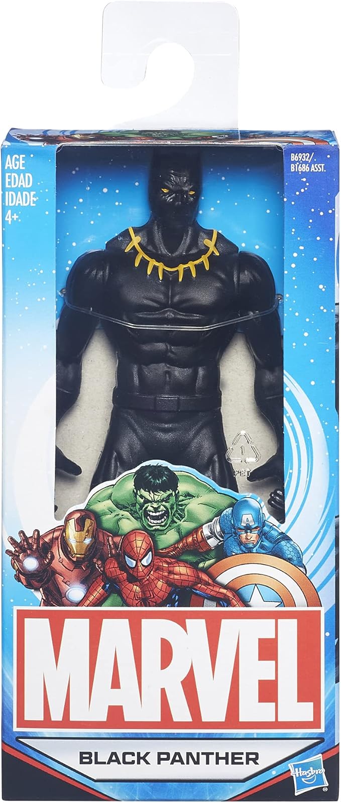 Hasbro Marvel Black Panther 6-Inch Action Figure — Book Mart W.L.L