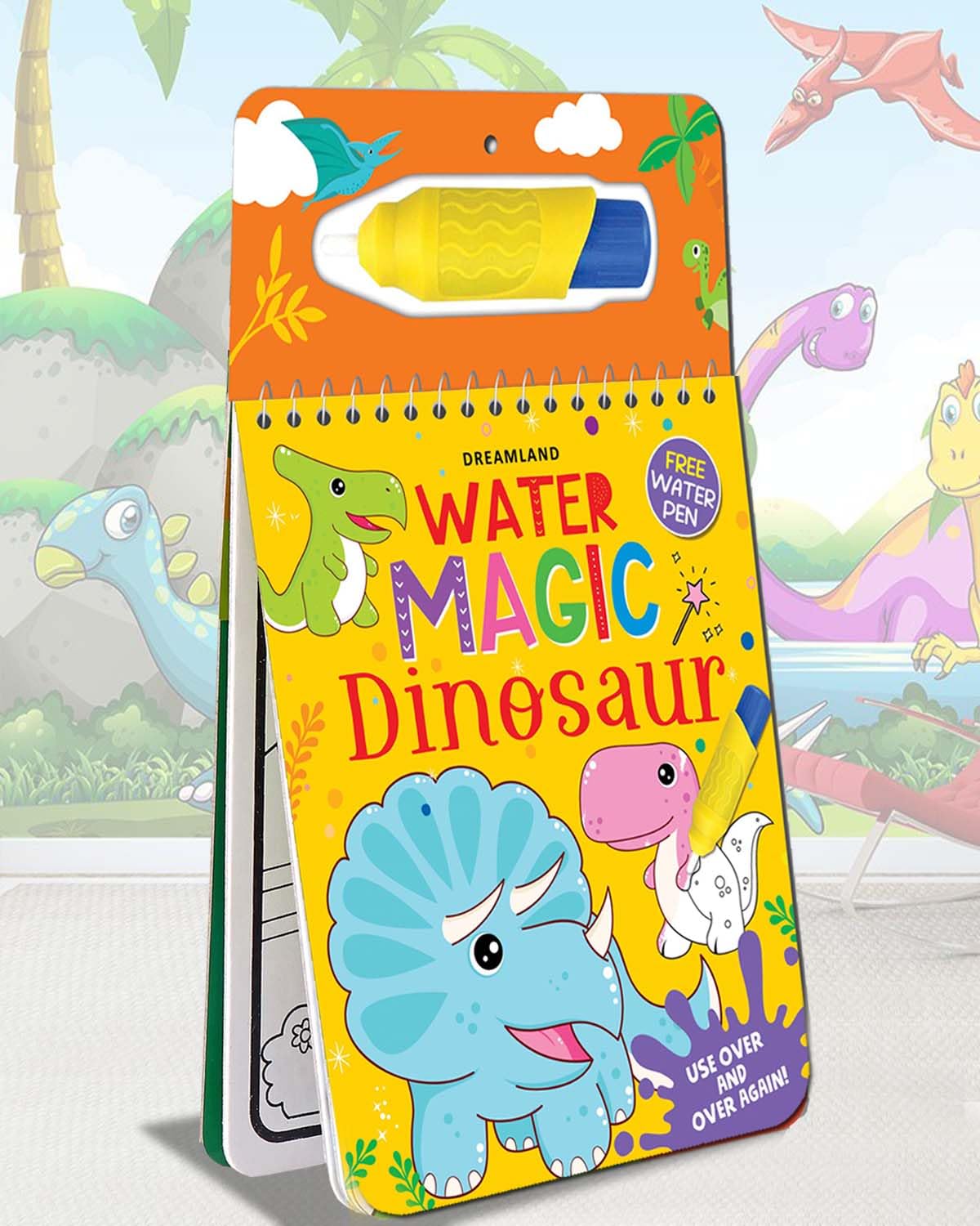 Water Magic Dinosaur- Use over and over again – Book Mart W.L.L
