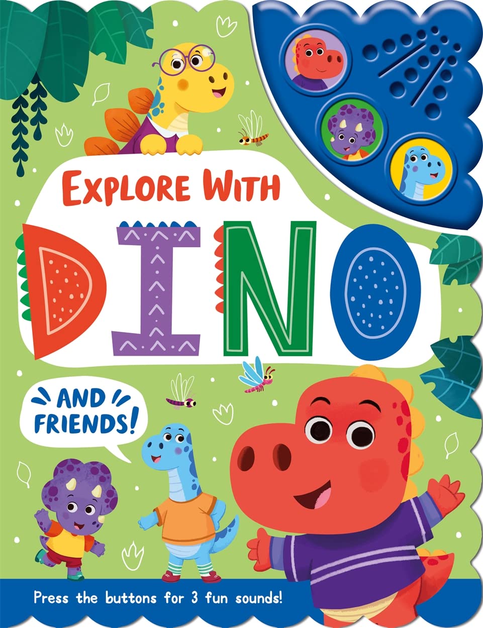 Explore with Dino and Friends (Sound Books) – Book Mart W.L.L