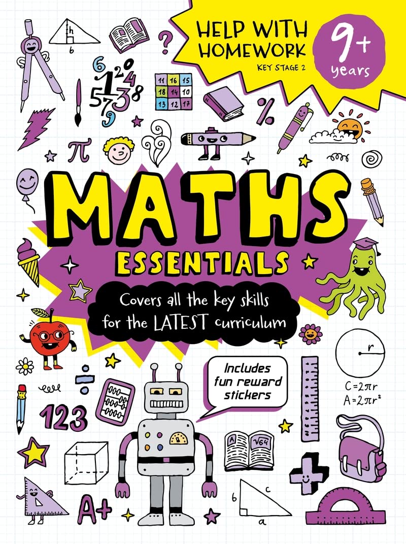Help With Homework 9+ Years KS 2: Maths Essentials – Book Mart W.L.L