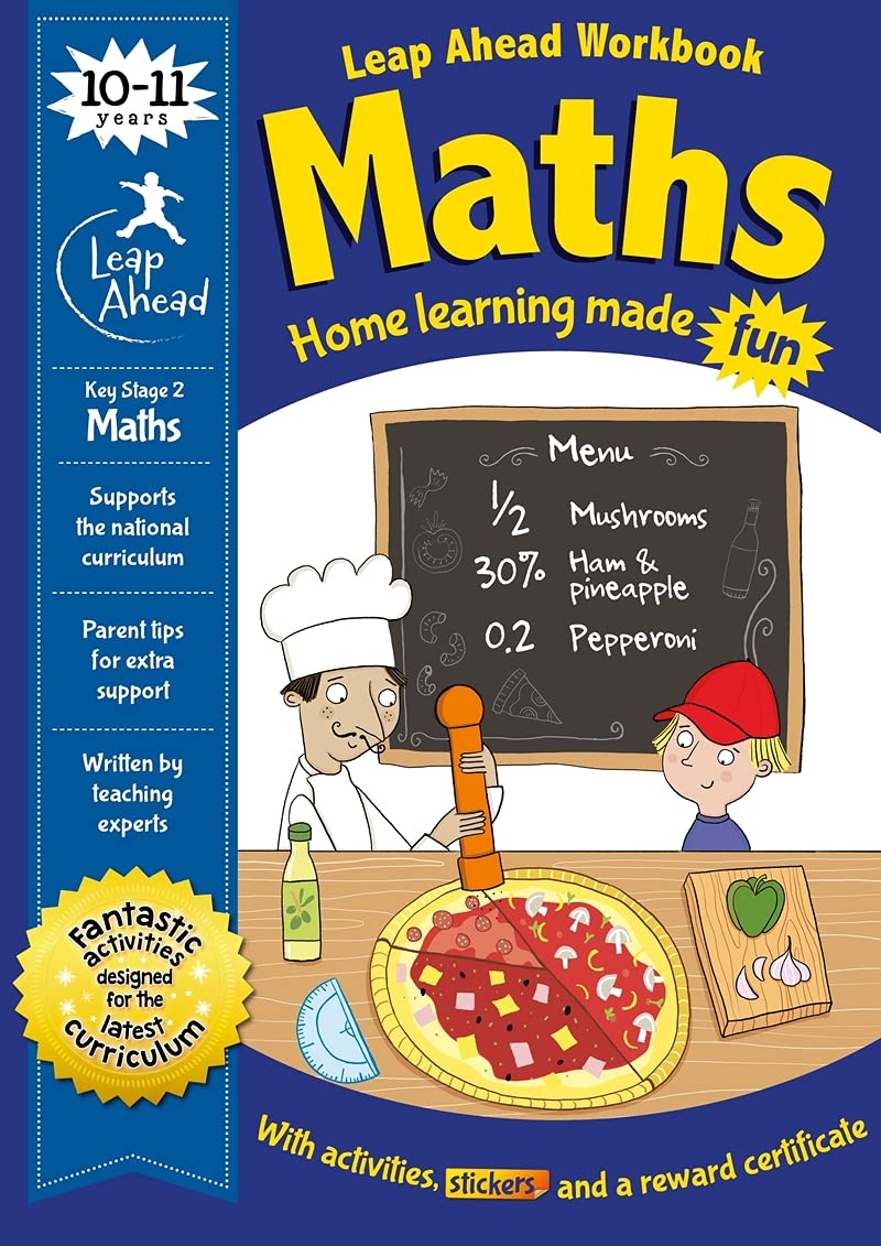 Leap Ahead: 10-11 Years Maths (Leap Ahead Workbook Expert) – Book Mart ...