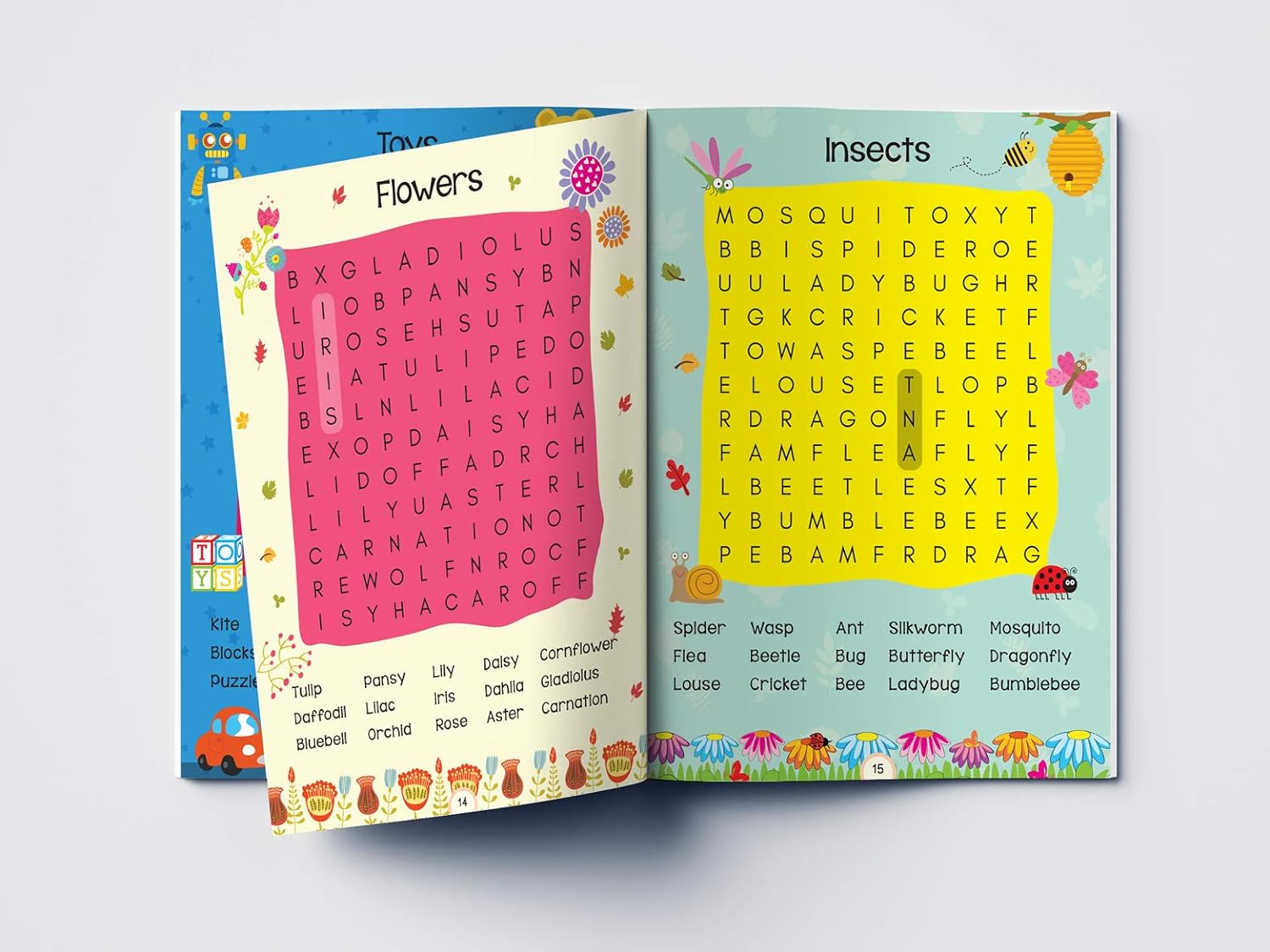 Word Search : First Fun Activity Books For Kids – Book Mart W.L.L