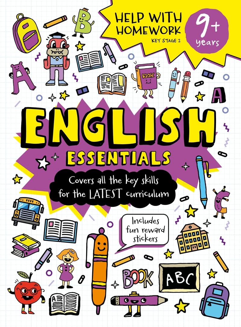 Help With Homework 9+ Years KS 2: English Essentials – Book Mart W.L.L