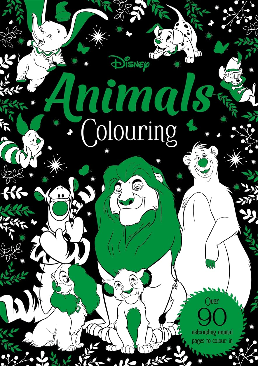 Disney: Animals Colouring (Young Adult Colouring) – Book Mart W.L.L