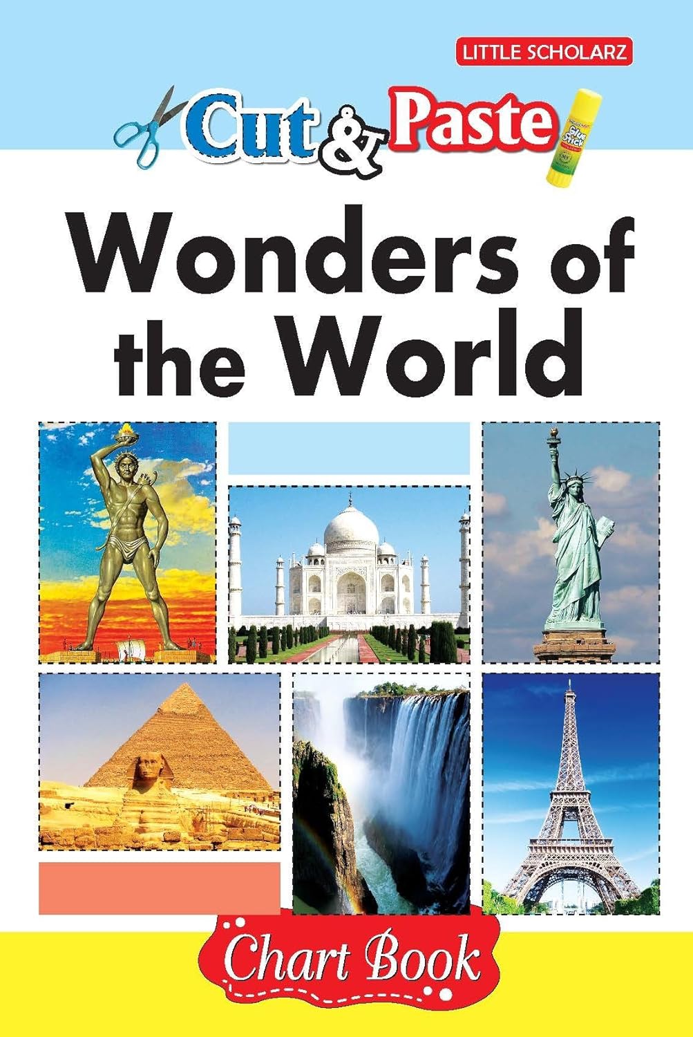 Cut & Paste Wonders of the World Chart Book — Book Mart W.L.L