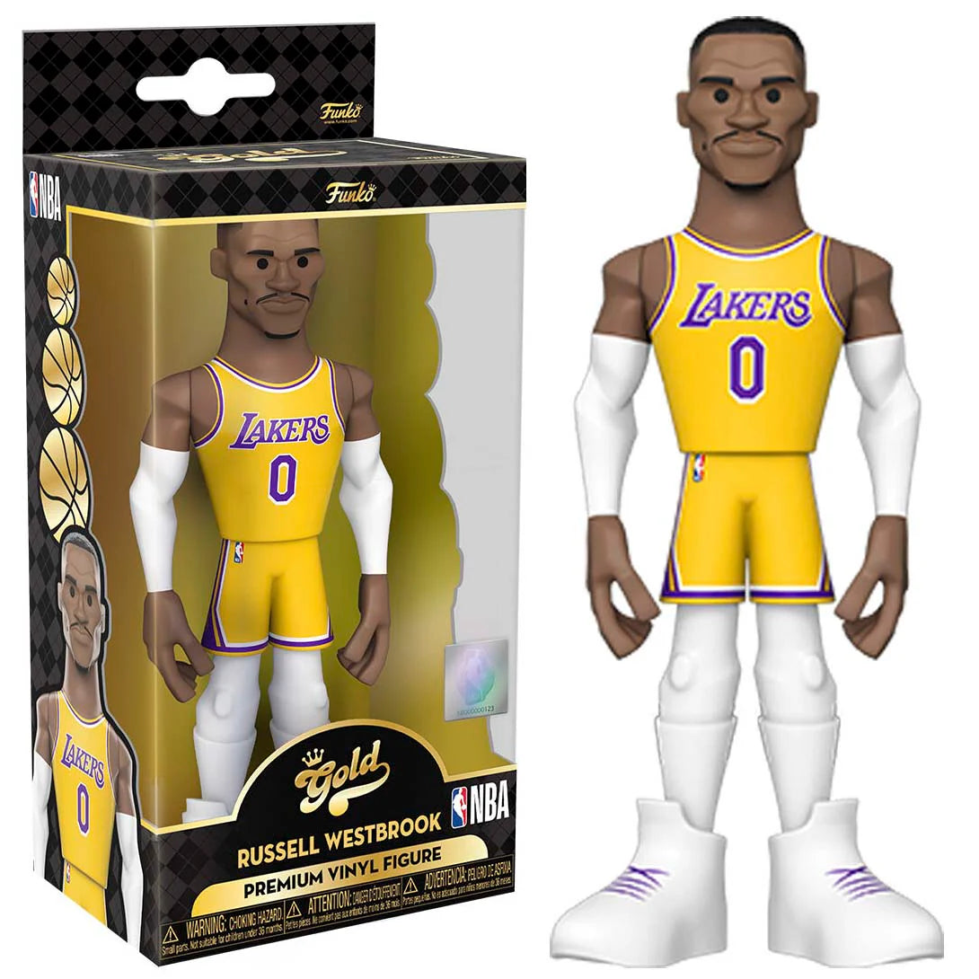 Gold 5" Nba: Lakers- Russell W (Ce'21) W/Chase — Book Mart W.L.L