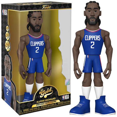 Gold 12" Nba: Clippers- Kawhi Leonard W/Chase — Book Mart W.L.L