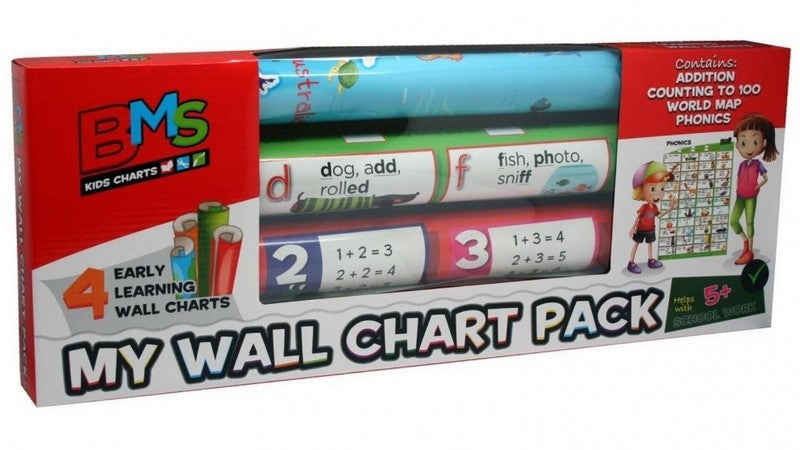 My Wall Chart Pack - School Work — Book Mart W.L.L