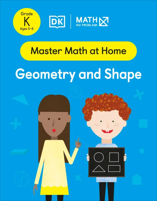 Master Math At Home: Kindergarten, Geometry and shapes — Book Mart W.L.L
