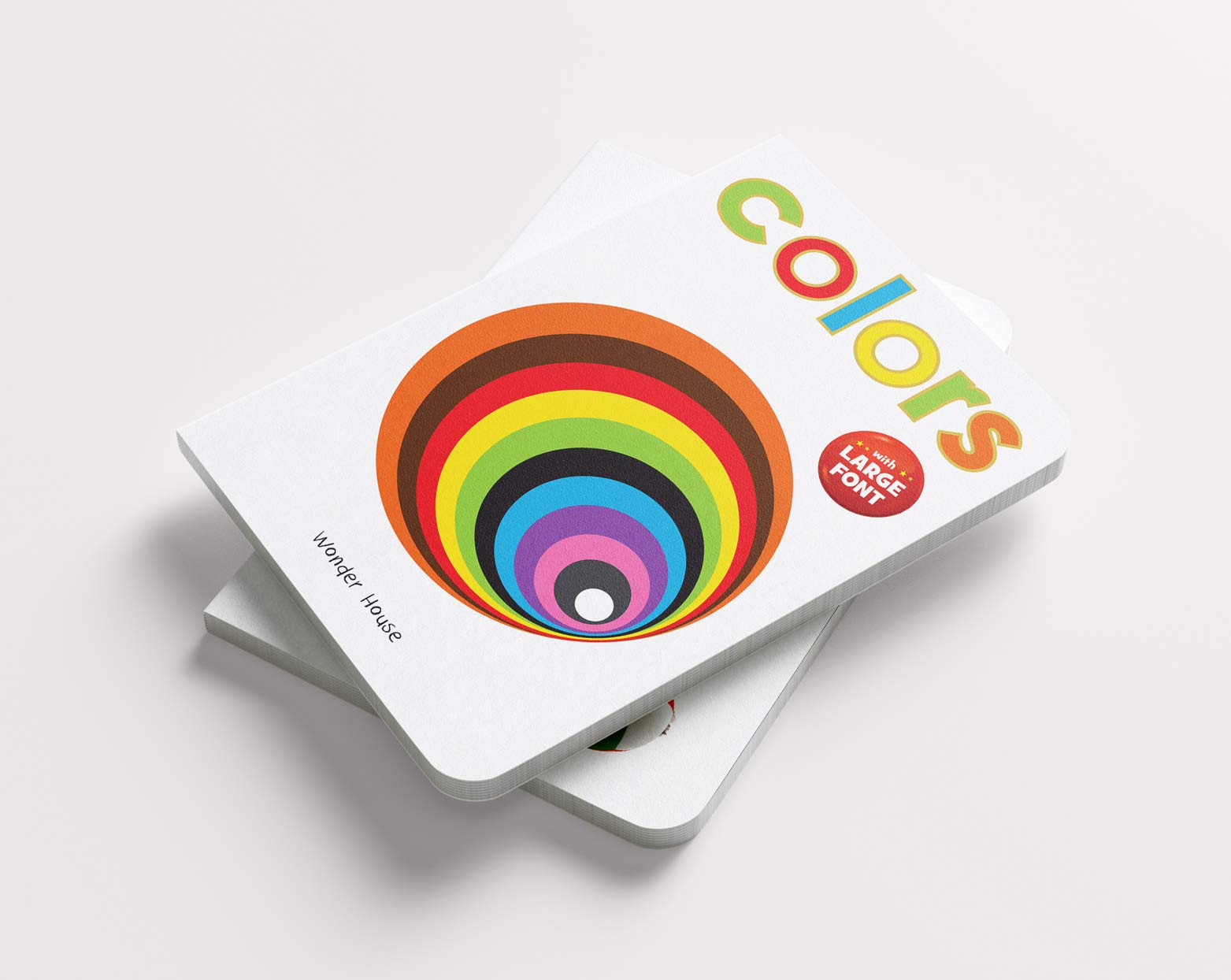 Colors - Early Learning Board Book With Large Font – Book Mart W.L.L