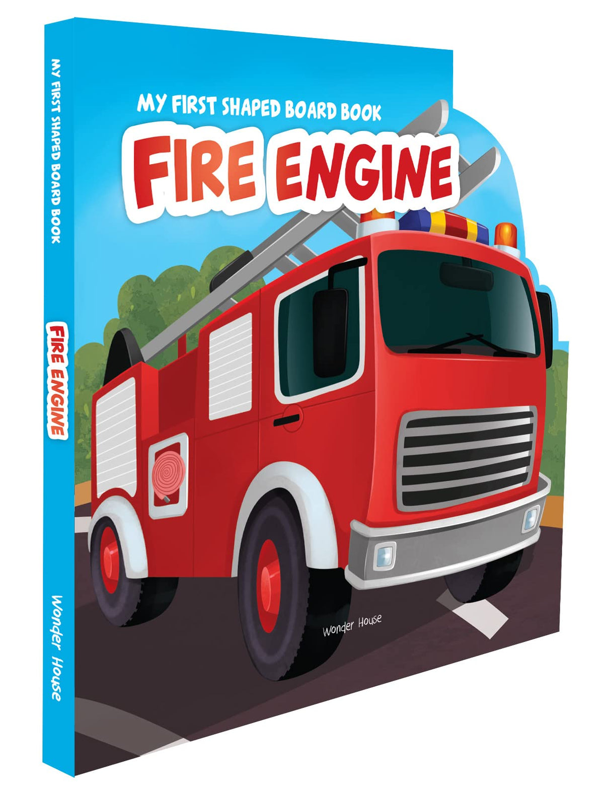 My First Shaped Board Book - Fire Engine — Book Mart W.L.L