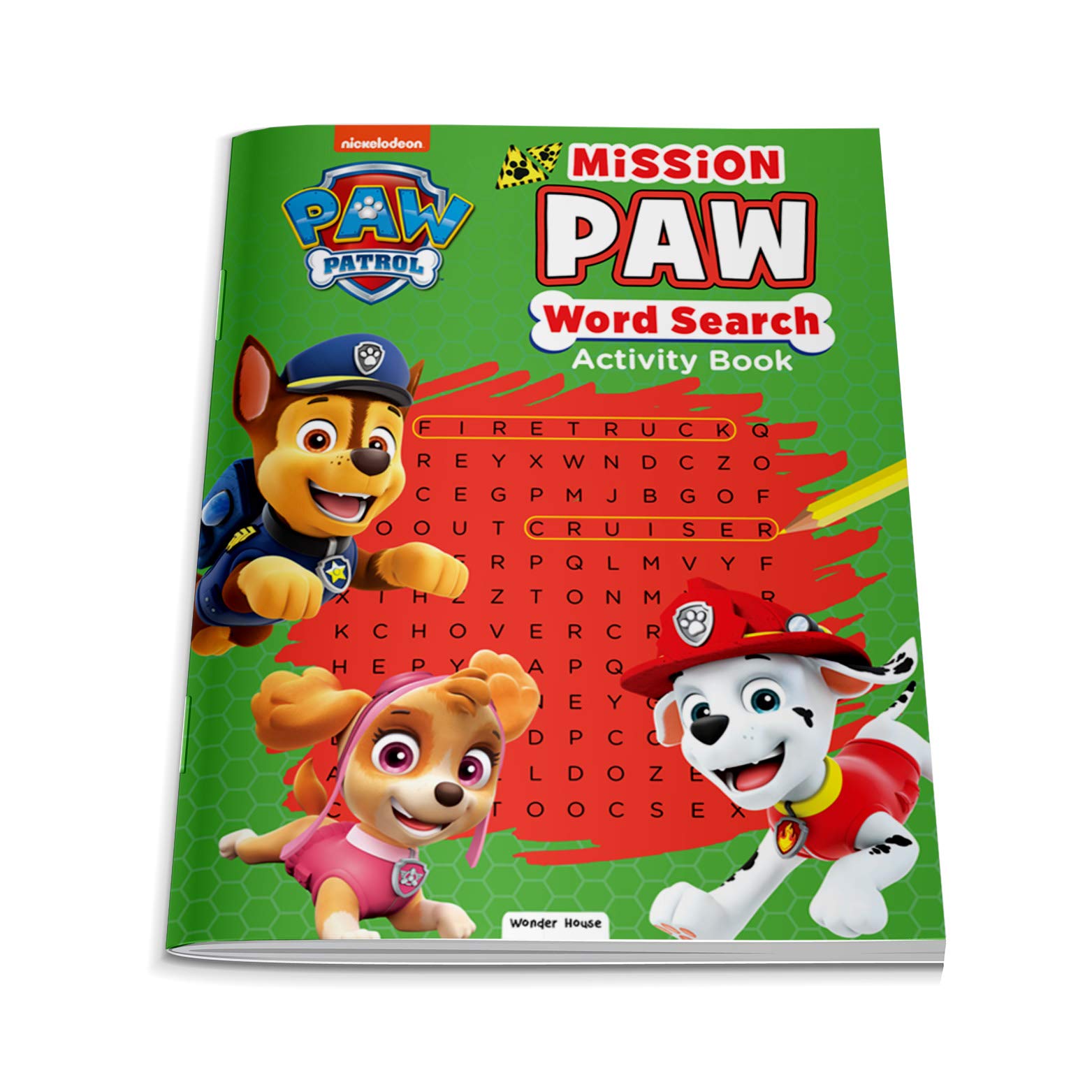 Paw Patrol Mission Paw Word Search Activity Book – Book Mart W.L.L