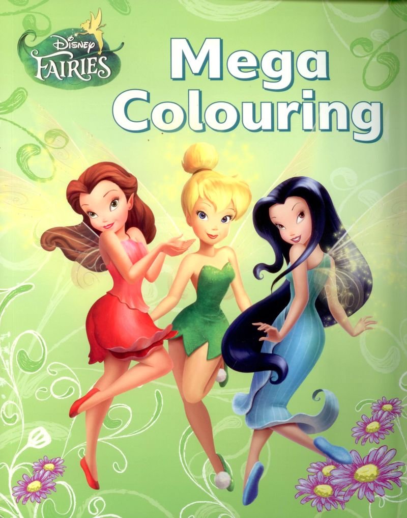 Disney Fairies : Mega Colouring – Book Mart W.L.L