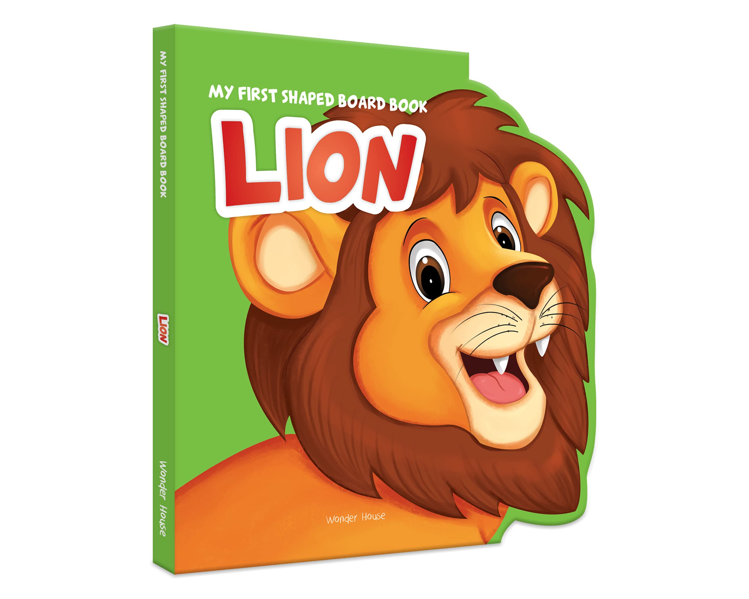 My First Shaped Board Book - Lion – Book Mart W.L.L