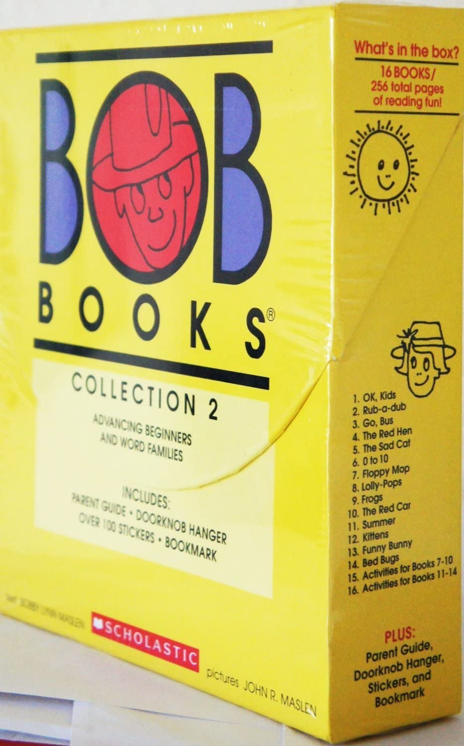 BOB Books COLLECTION 2 Box Set [ADVANCING BEGINNERS AND WORD FAMILIES ...