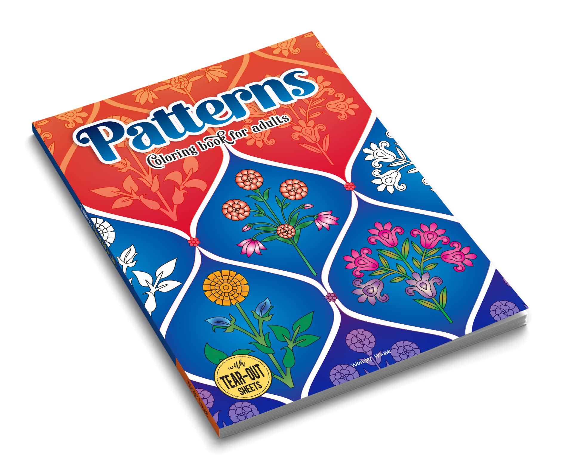 Pattern Coloring Book For Adults – Book Mart W.L.L