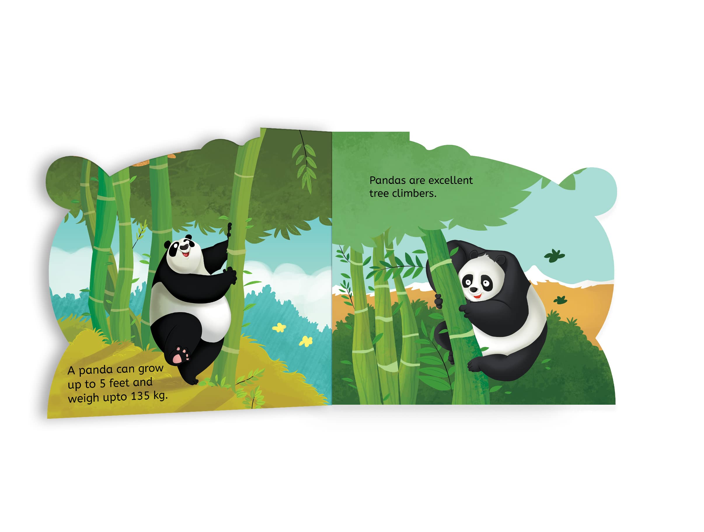My First Shaped Board Book - Panda – Book Mart W.L.L