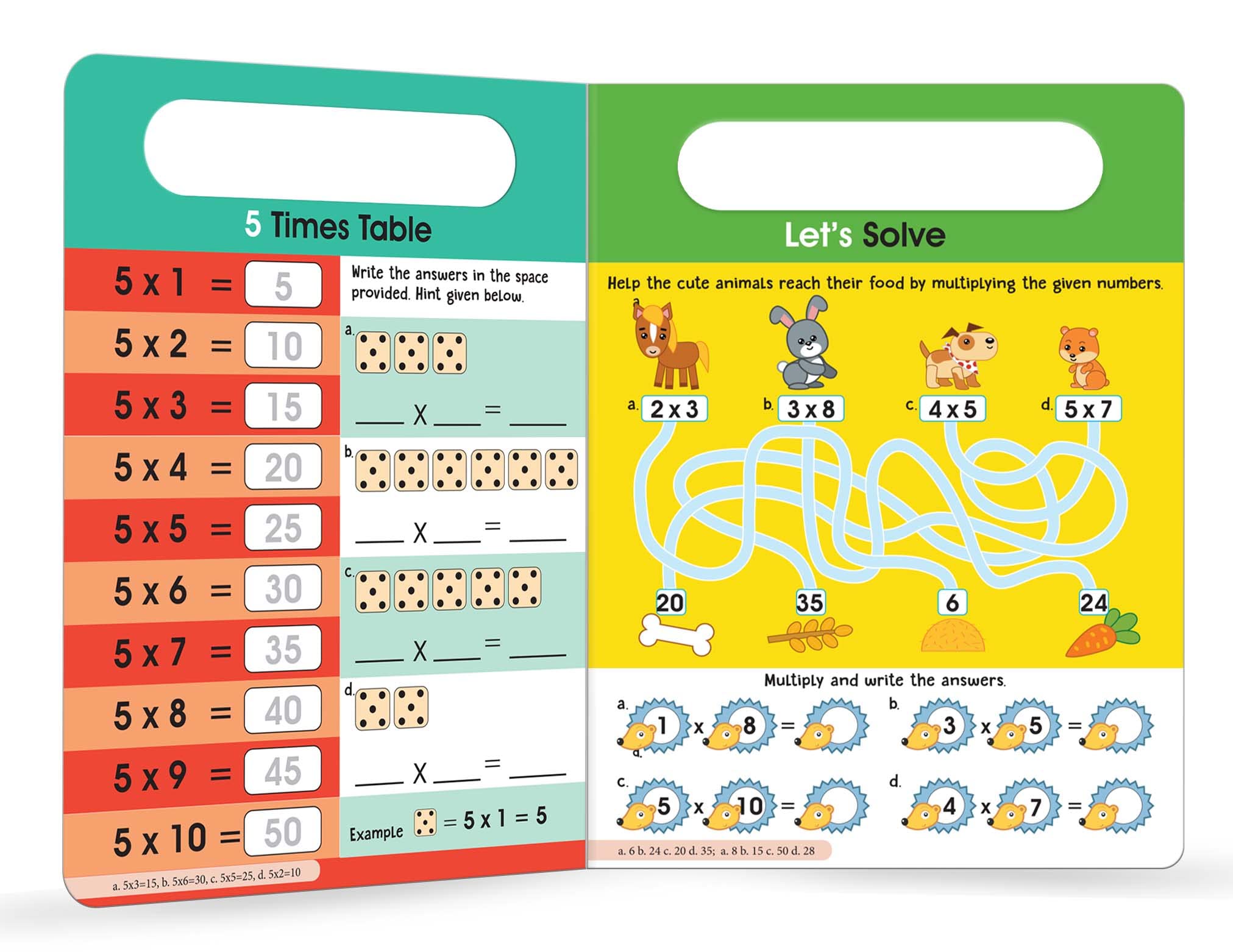 My Big Wipe And Clean Book of Times Tables : Fun With Maths (Age 3 ...