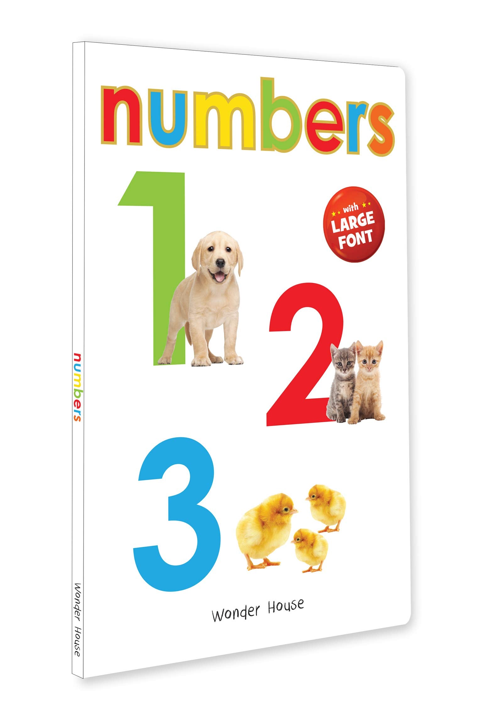 Numbers - Early Learning Board Book With Large Font – Book Mart W.L.L