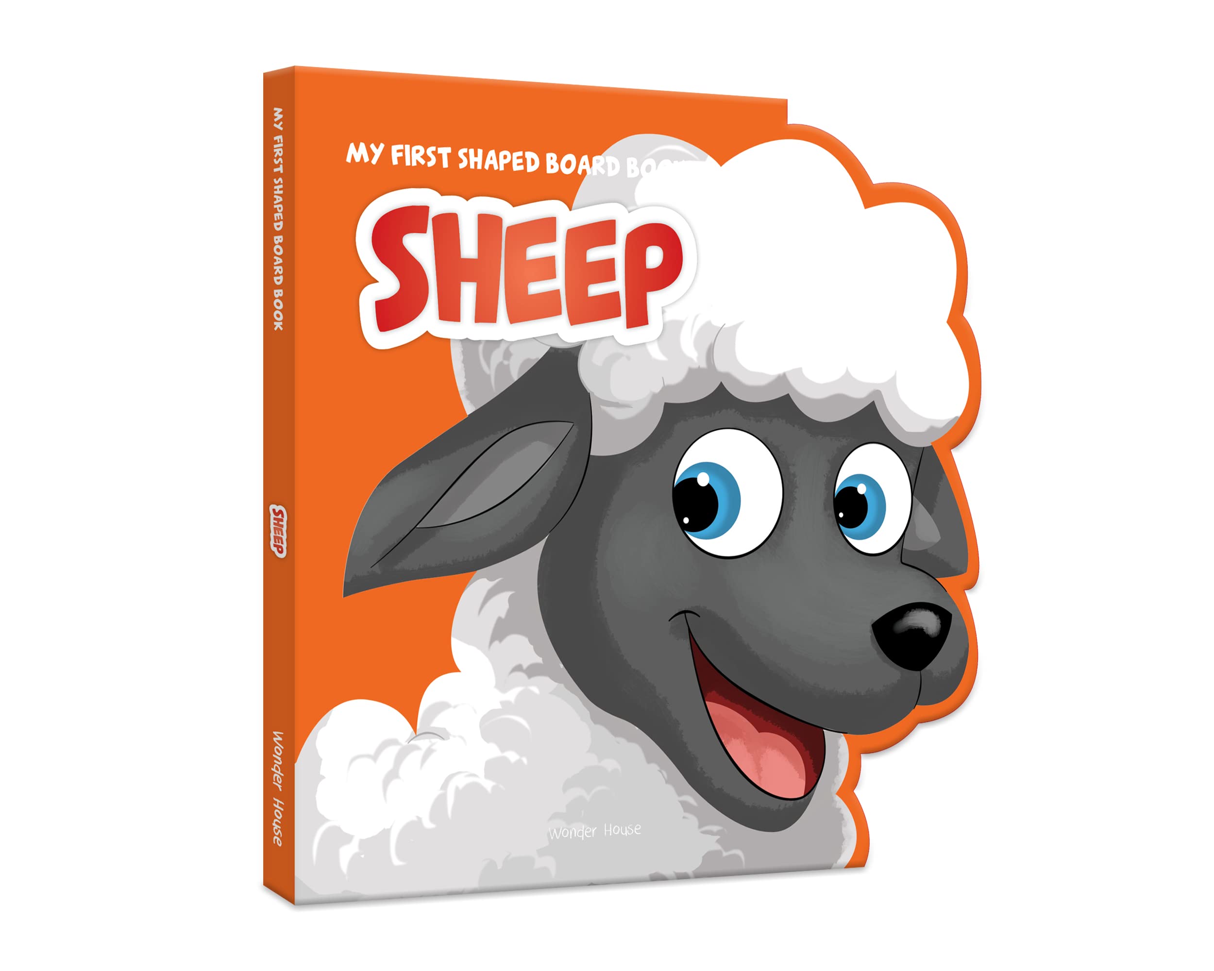 My First Shaped Board Book - Sheep – Book Mart W.L.L