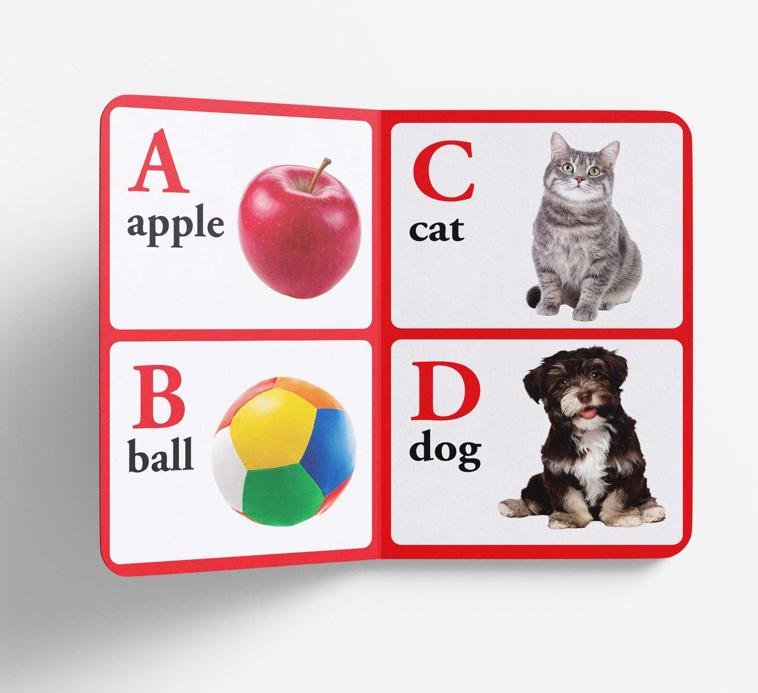 ABC - Early Learning Board Book With Large Font – Book Mart W.L.L