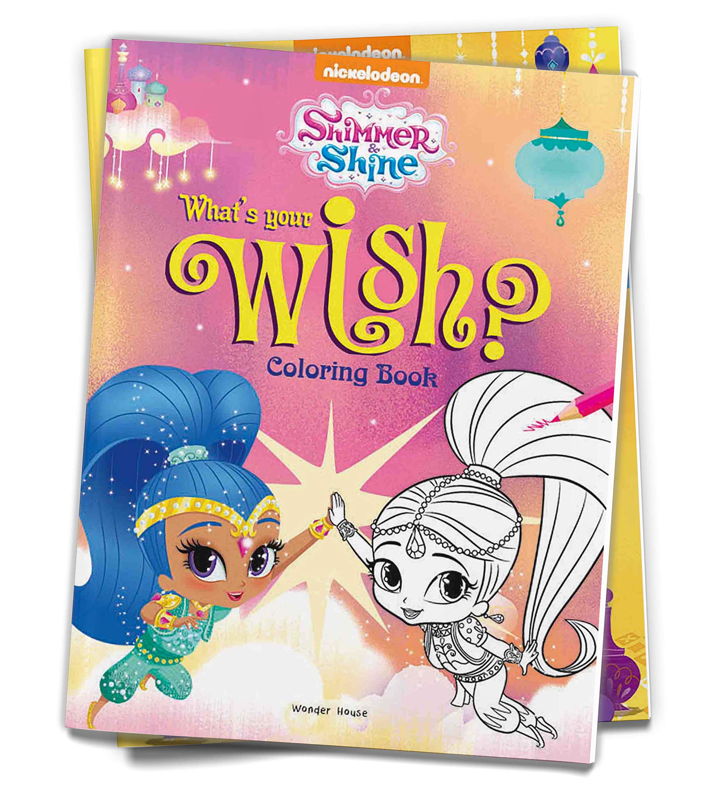 What's Your Wish? : Coloring Book for Kids (Shimmer & Shine) – Book ...