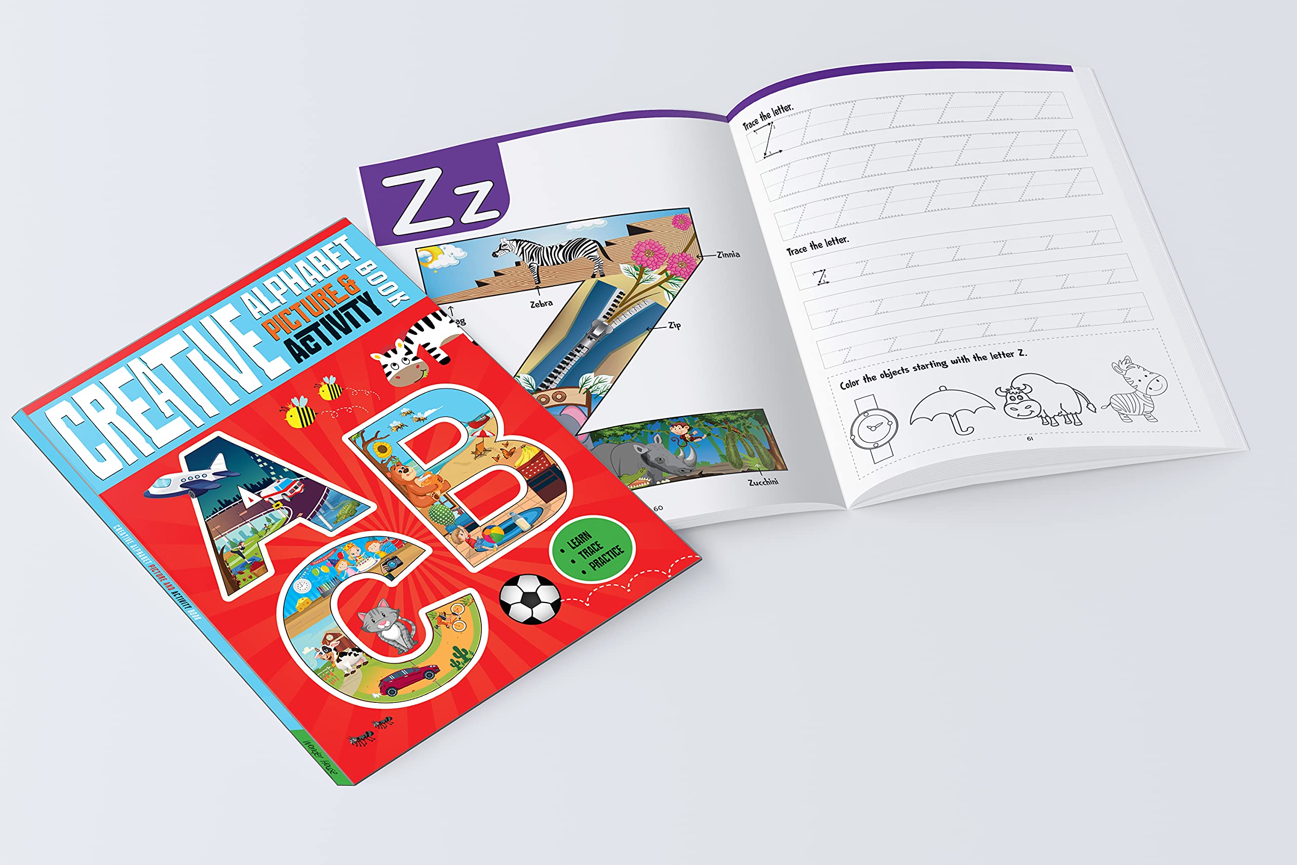 Creative Alphabets Picture and Activity Book – Book Mart W.L.L