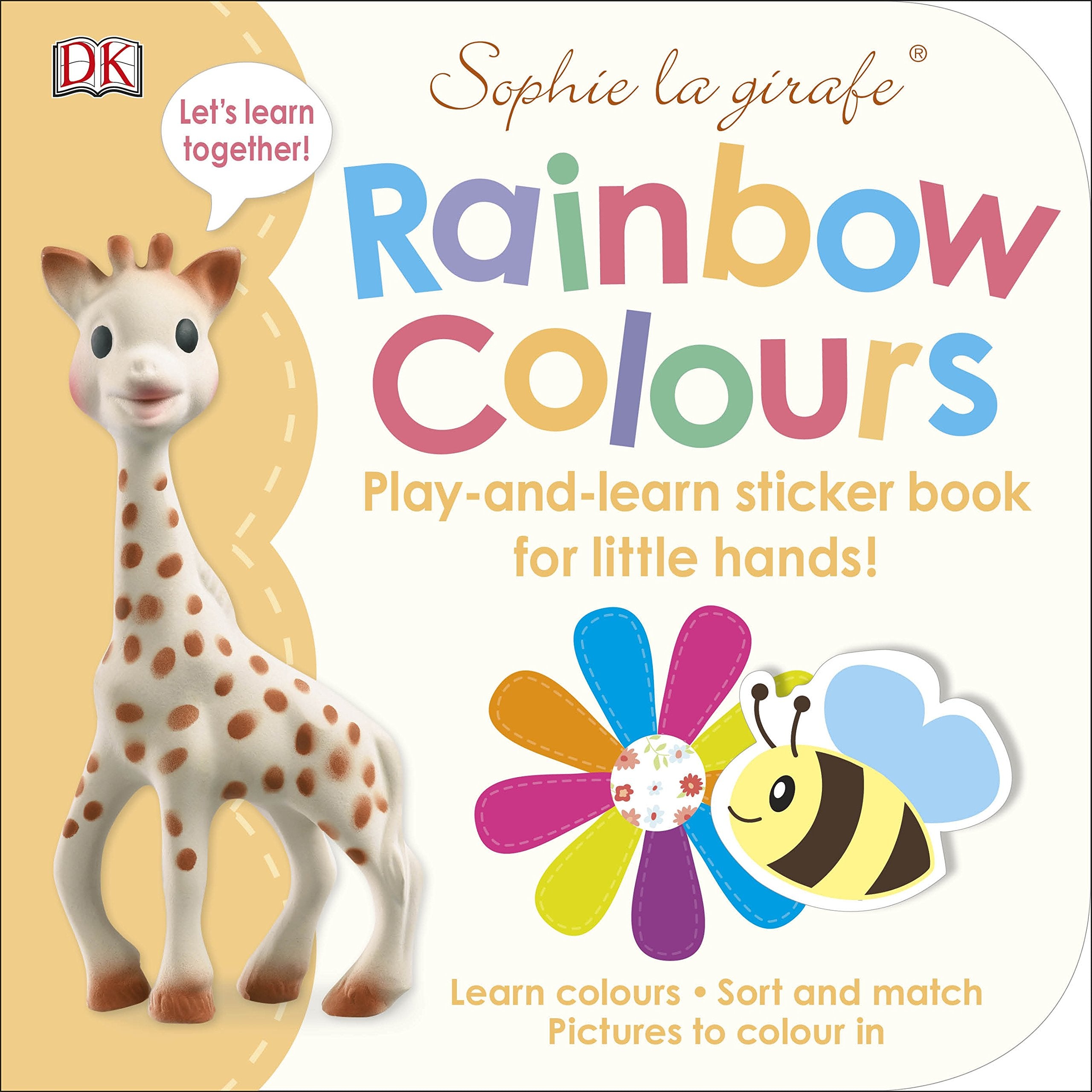 Sophie la girafe Rainbow Colours: Play-and-Learn Sticker Book for Litt ...