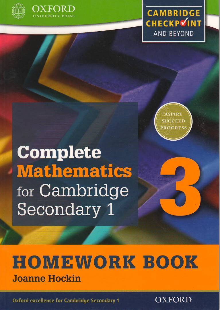 Oxford International Maths For Cambridge Secondary 1 Homework Book (3 ...