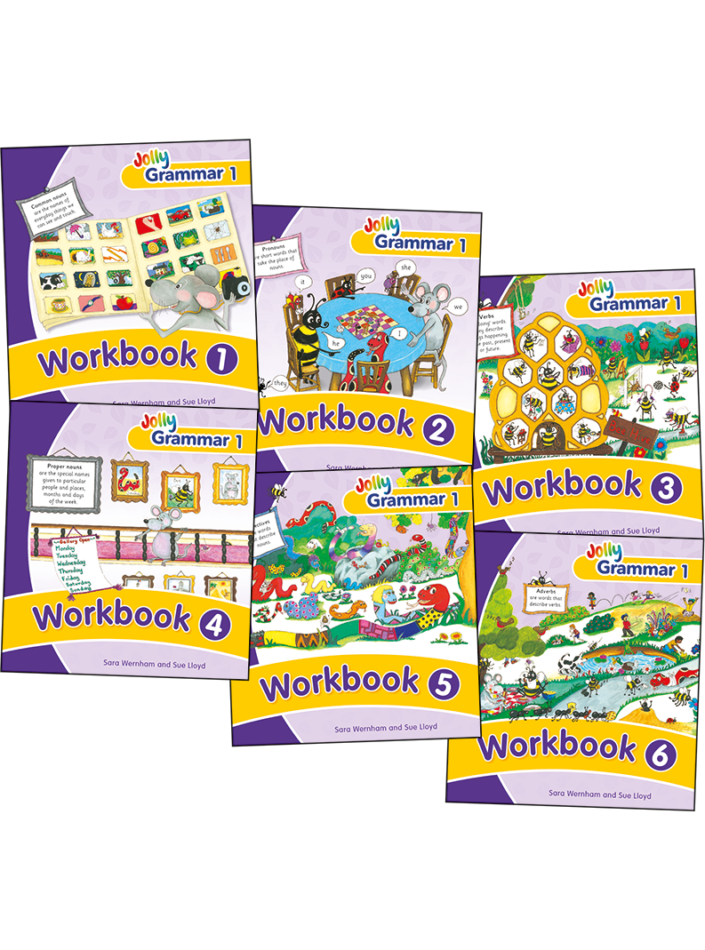 Grammar Workbooks, set 1-6 — Book Mart W.L.L