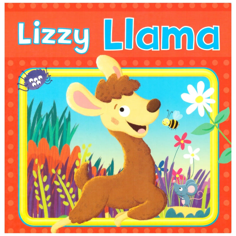 Lizzy Llama - Board Book – Book Mart W.L.L
