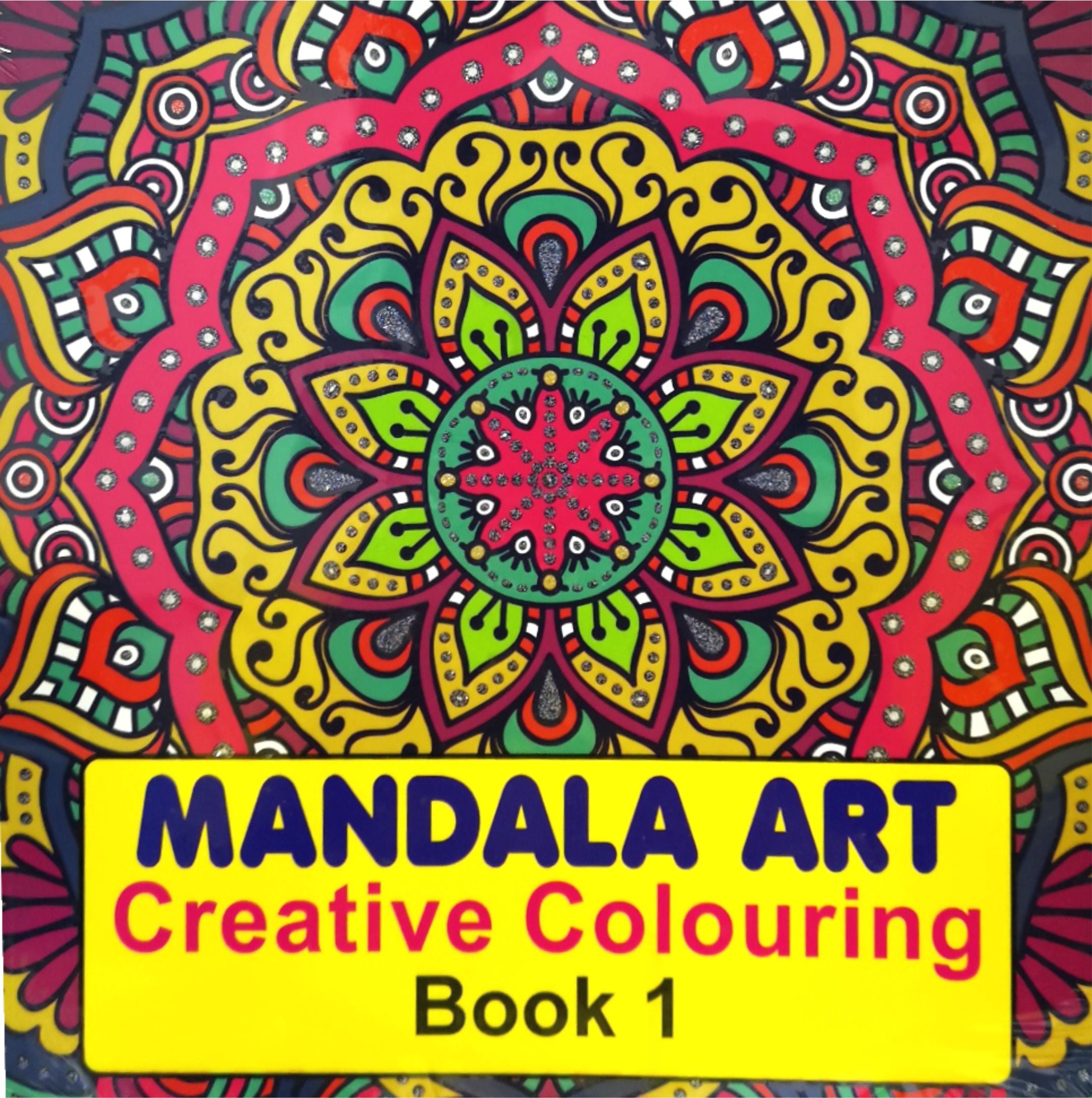 Mandala Art (Creative Colouring Book -1) – Book Mart W.L.L