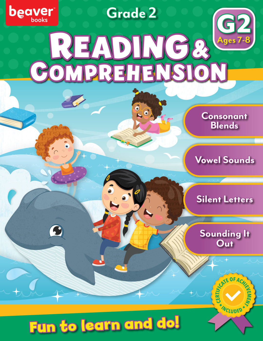 beaver books Reading & Comprehension : Grade 2 – Book Mart W.L.L
