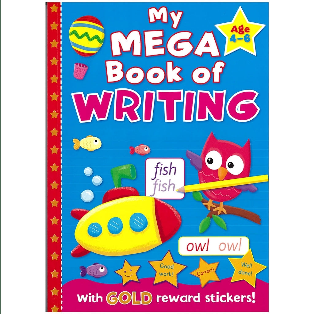 My Mega Book of Writing - blue – Book Mart W.L.L