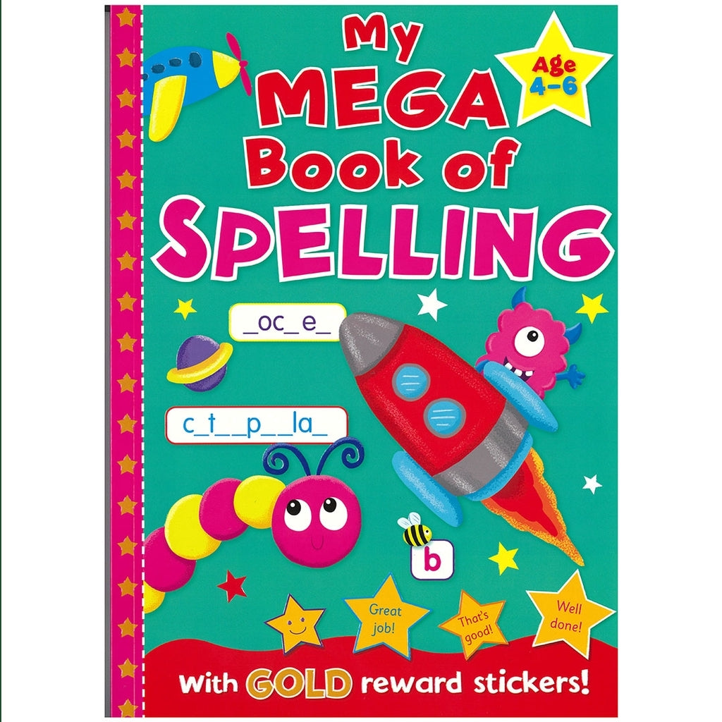 My Mega Book of Spelling – Book Mart W.L.L