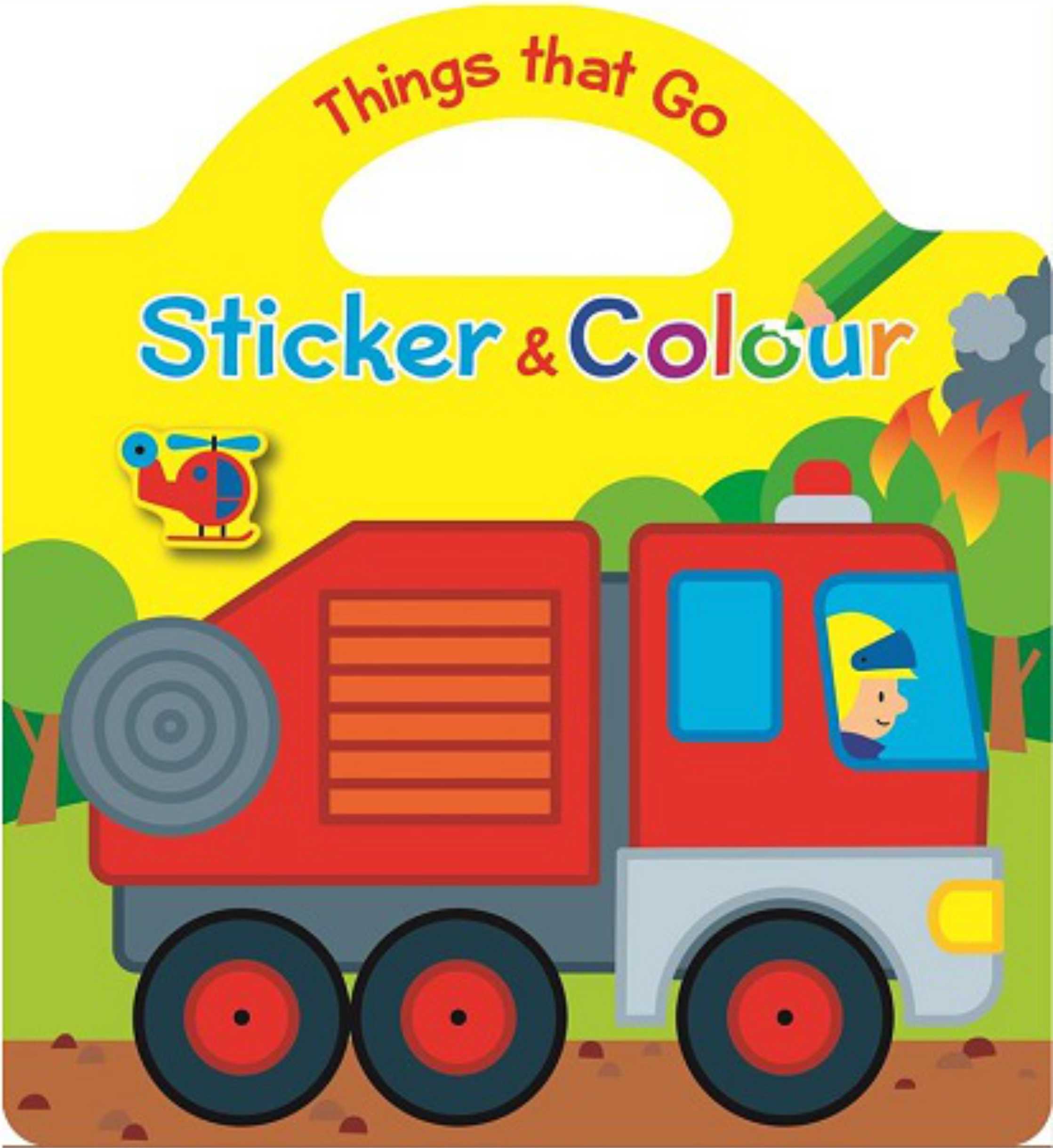 Things That go - Sticker & Colour Book 3 – Book Mart W.L.L